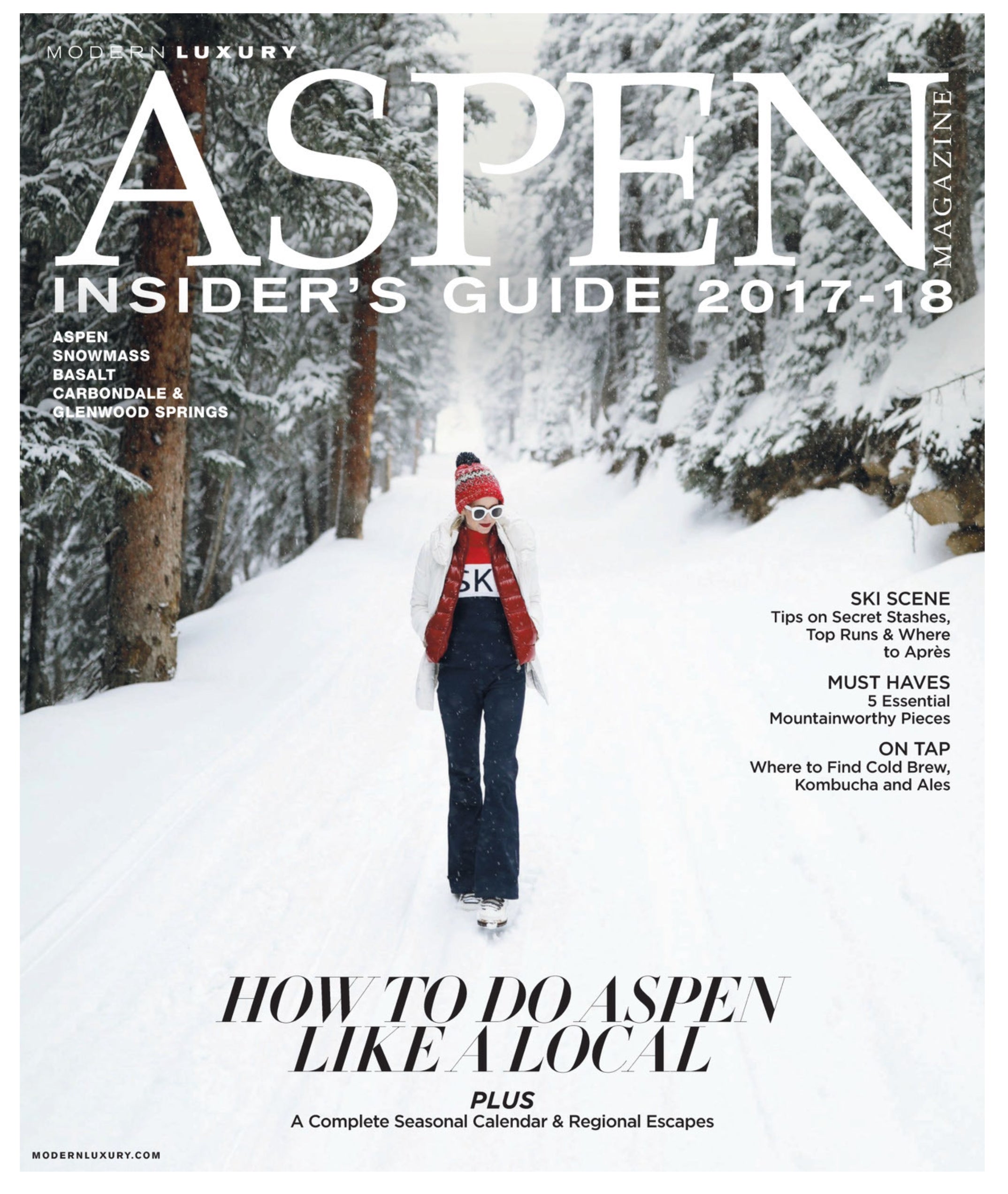 GESEHEN & GEHÖRT - Aspen Insider Guide - November 2017 – Formulary 55