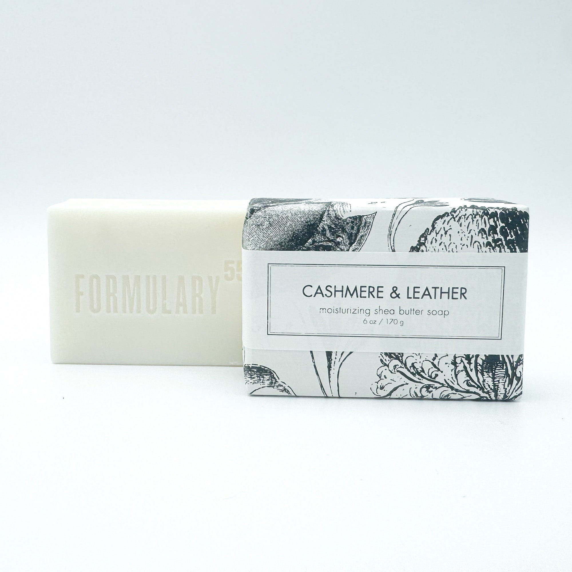 Cashmere & Leather - Shea Butter Bar Soap – Formulary 55