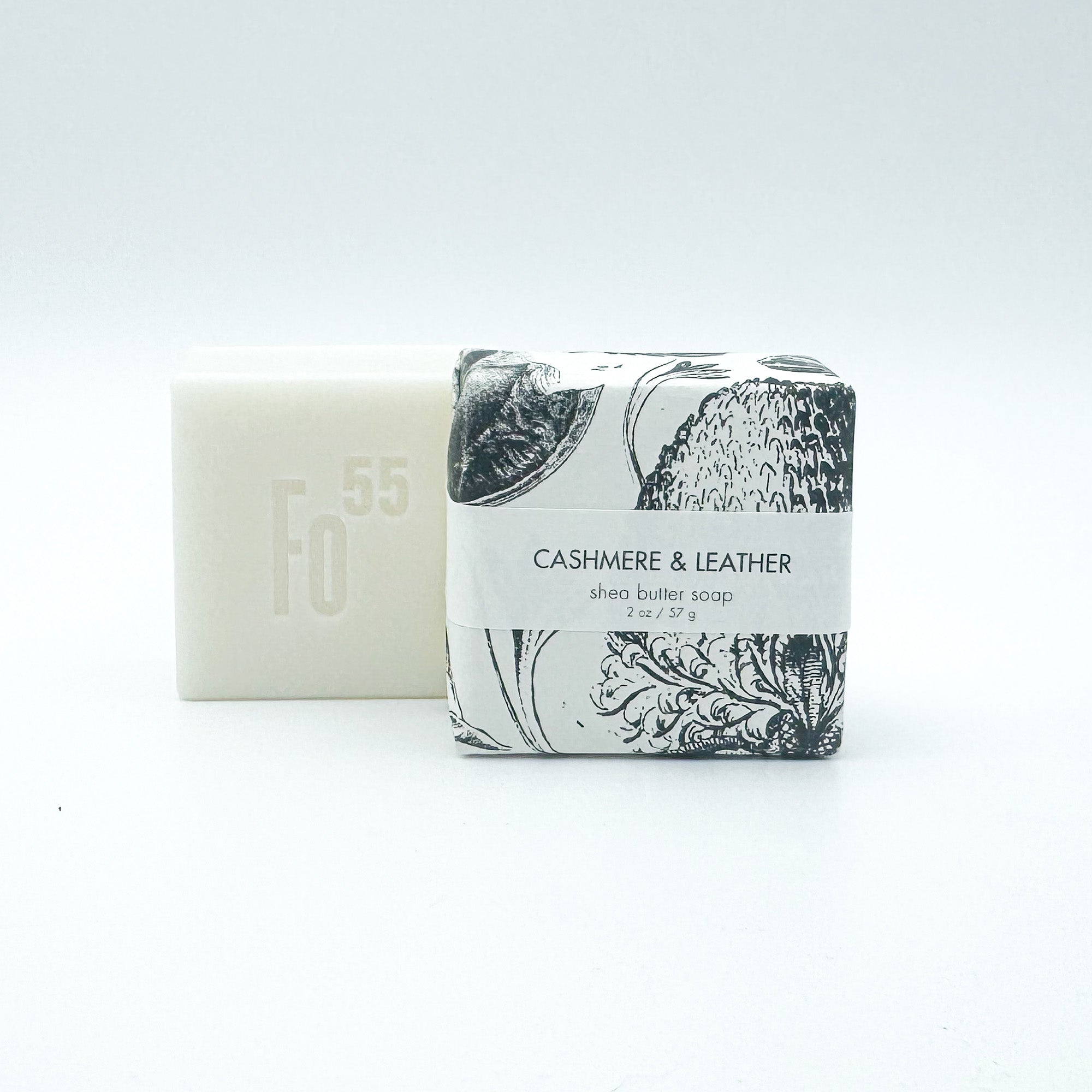 Cashmere & Leather - Petite Shea Butter Soap – Formulary 55
