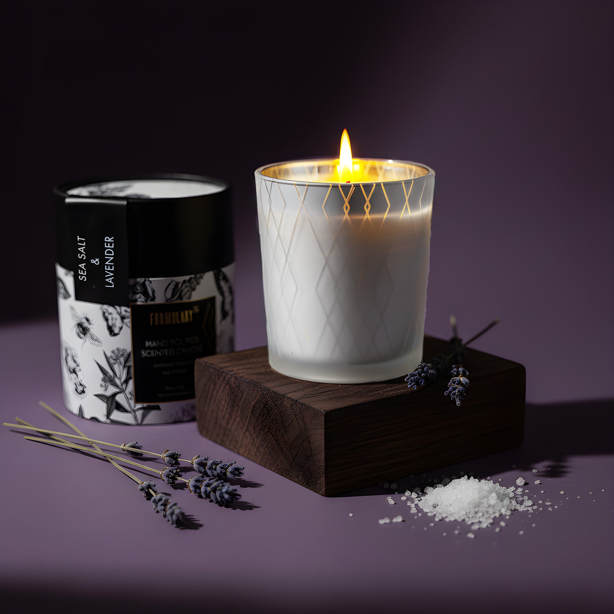 Sea Salt & Lavender - Glow Candle – Formulary 55